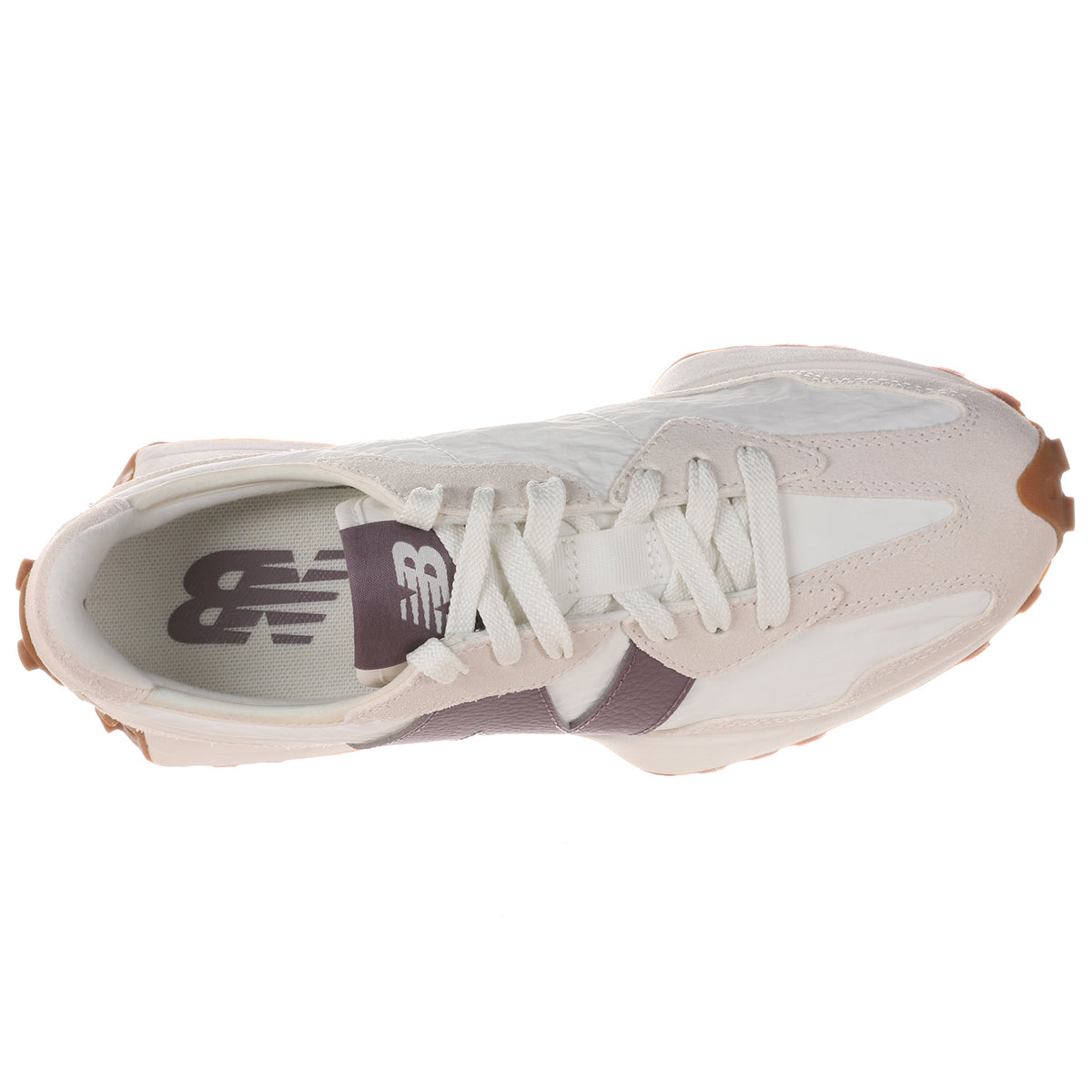 Women's New Balance WS327FTC Linen/Sea Salt/Dark Ice Wine – Footwear etc.