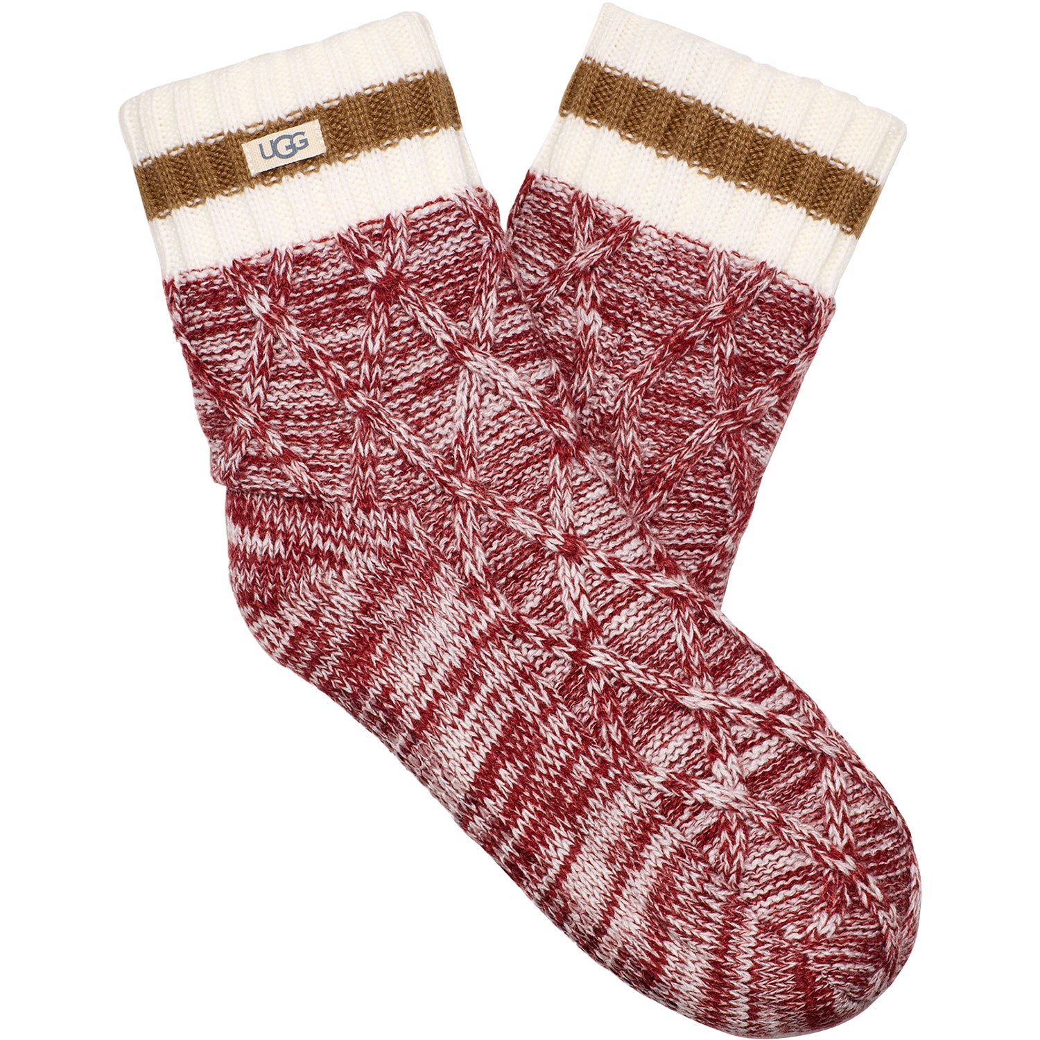 Womens Ugg Women's UGG Deedee Fleece Lined Quarter Rubious/Chestnut ...